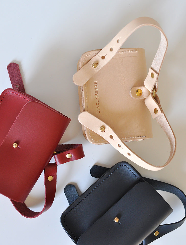 Mini Honey & Toast Ellison Satchel made just for the PDC – POLKA DOT CLUB